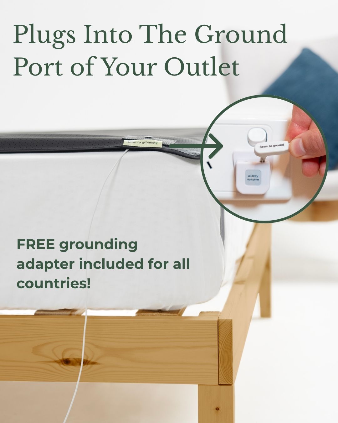 Grounding Mattress Cover | Down to Ground™ – Down To Ground